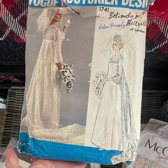 Vogue | Office | Vogue Bridal Gown Pattern With Lace Details | Poshmark